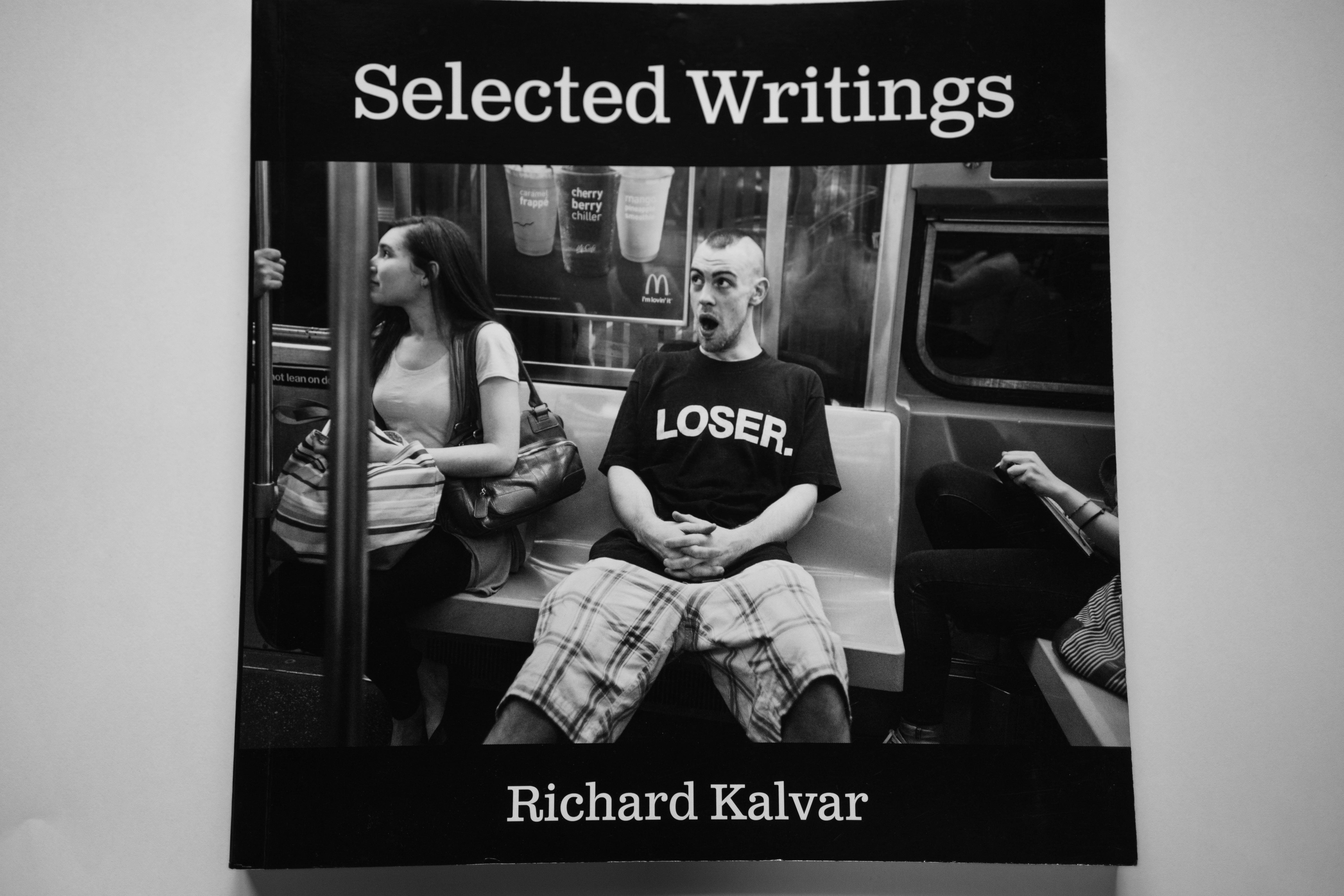 Richard Kalvar’s “Selected Writings” on the border between image and word